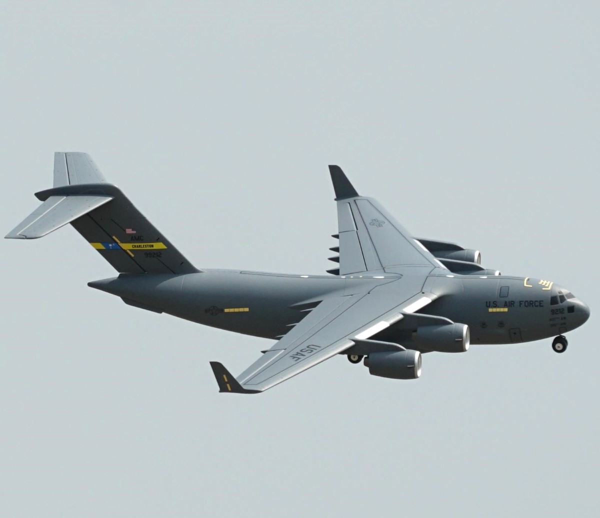 Xfly-Model C-17 Globemaster Quad 40mm EDF Jet PNP Version